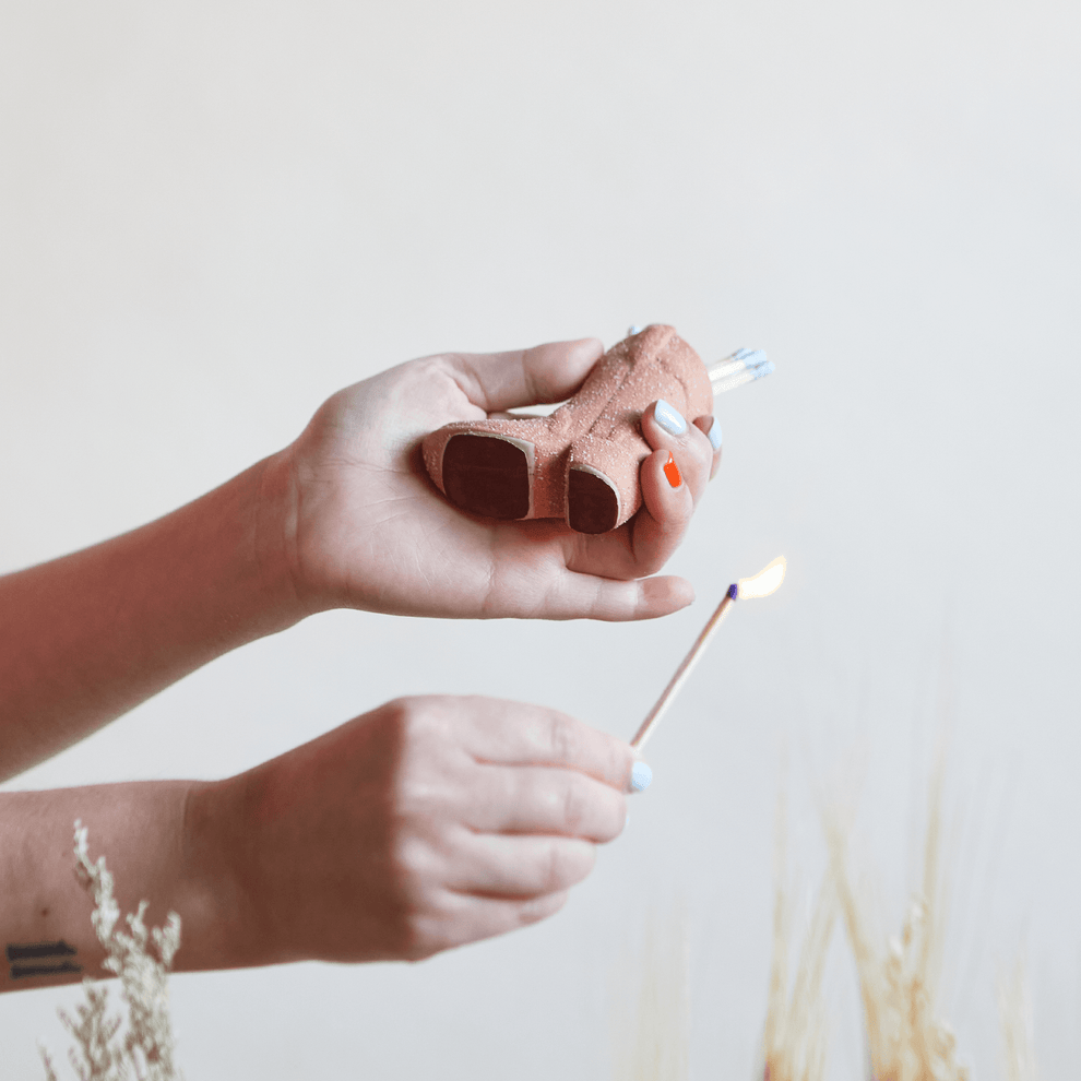 Black Cowboy Boot Match Holder | Yuti Gifts – Yuti Gift Box